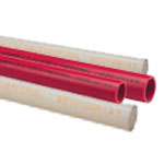 Chemical Piping | Red & Natural PVDF Pipe and Fittings