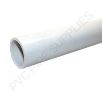 H0400800PW1000 Georg Fischer | 8" x 10' Plain End Schedule 40 PVC Pipe