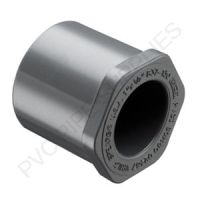 1-1/2" x 3/4" Schedule 80 PVC Reducer Bushing Spigot x Socket, 837-210