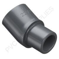 8" Schedule 80 PVC 22-1/2 Degree Street Elbow, 842-080